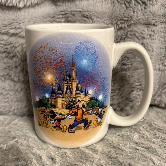 Disney | Dining | 200 Disney Castle Mug With Fireworks Design | Poshmark